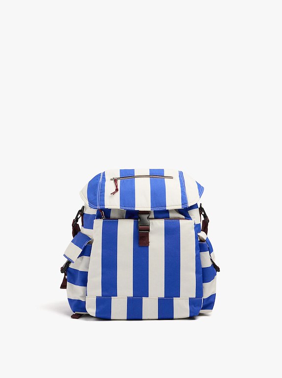 STRIPED NYLON BAG