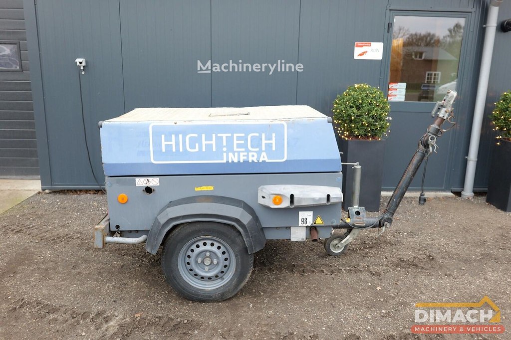 Atlas Copco XAS37 Kubota 3-cylinder - XAS37 - 7 bar - 2 m³/min - 4 units in mobilni kompresor