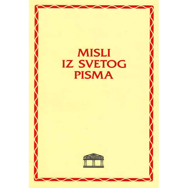 Misli iz Svetog pisma