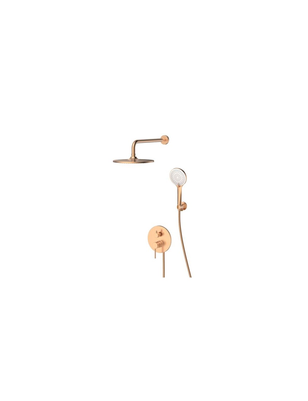 GIUSTA ULTIMA UGRADNI TUŠ SET 01 COPPER BRUSHED