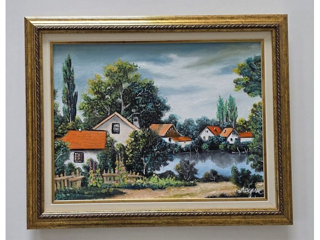 Ulje na platnu - Salas 22, prelepa slika!