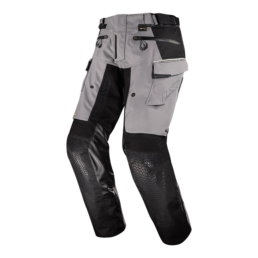 Pantalone LS2 APOLLO muške crno sive COMFORT