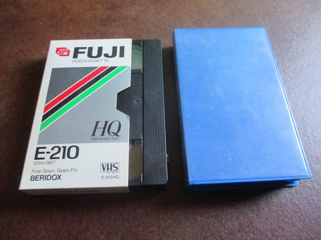 VIDEO kaseta FUJI HQ E-210 + PVC omot