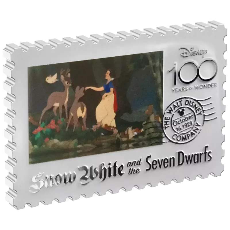 Srebrni novčić Disney 100 Godina Čuda – Snežana i sedam patuljaka 1 oz