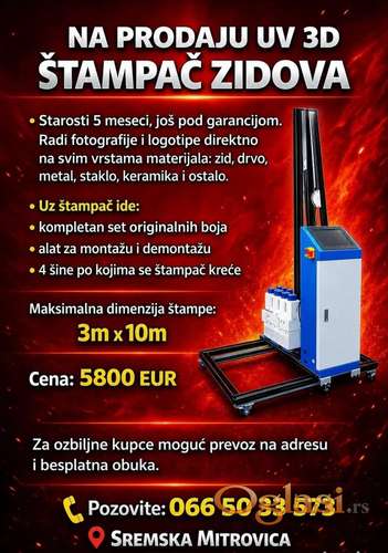 3D stampac zidova