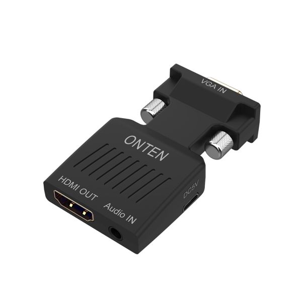ONTEN Adapter VGA + jack 3.5mm na HDMI (ženski) 20cm OTN-7508