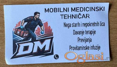 Mobilni medicinski tehnicar - Negovatelj 7 god iskustva