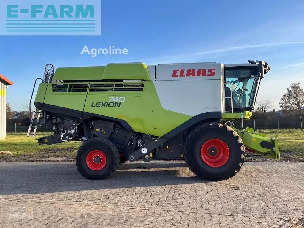 Claas lexion 740 tier 4 kombajn za žito