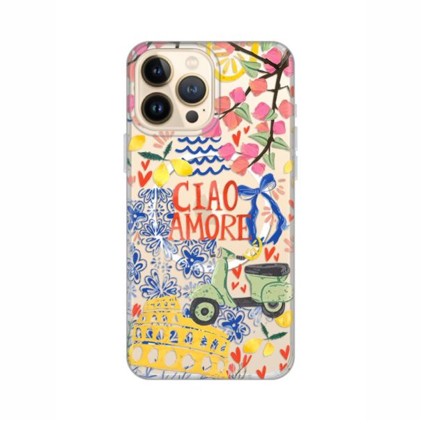 Maska za iPhone 13 Pro Max 6.7 Ciao Amore Print Magsafe