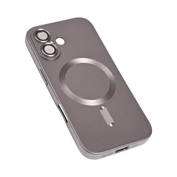 Maska za iPhone 17 6.3 siva Magsafe Chrome