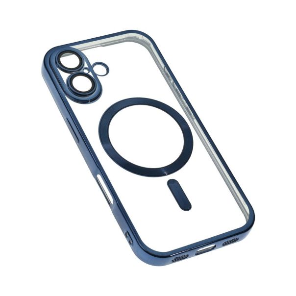 Maska za iPhone 17 6.3 tamno plava Magsafe Lux