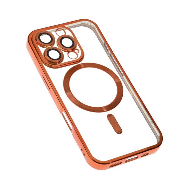 Maska za iPhone 16 Pro 6.3 narandzasta Magsafe Lux