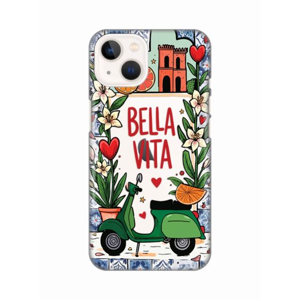 Maska za iPhone 13 6.1 Bella Vita Silikonska Print Skin