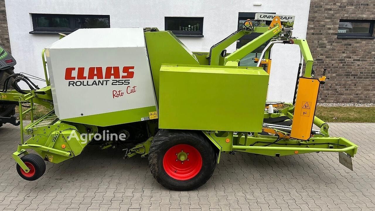 Claas Rollant 255 UniWrap RotoCut balirka za okrugle bale