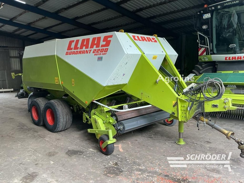 Claas QUADRANT 2200 RC balirka za četvrtaste bale