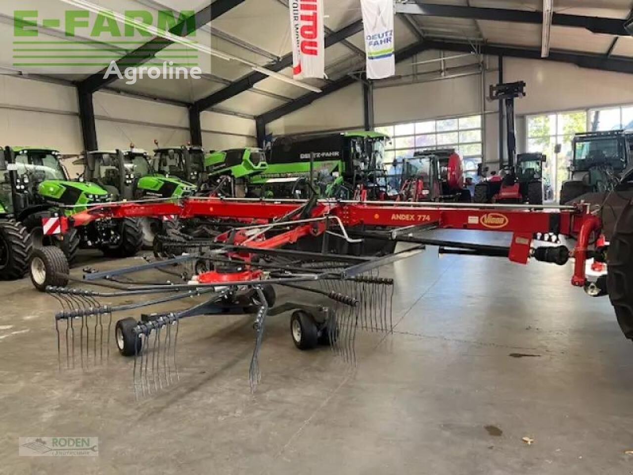 VICON andex 774 sakupljač sena