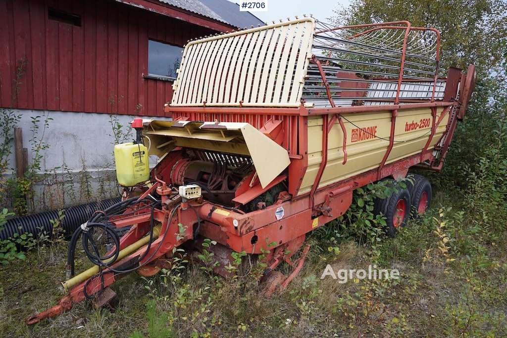 Krone Turbo 2500T samoutovarna prikolica