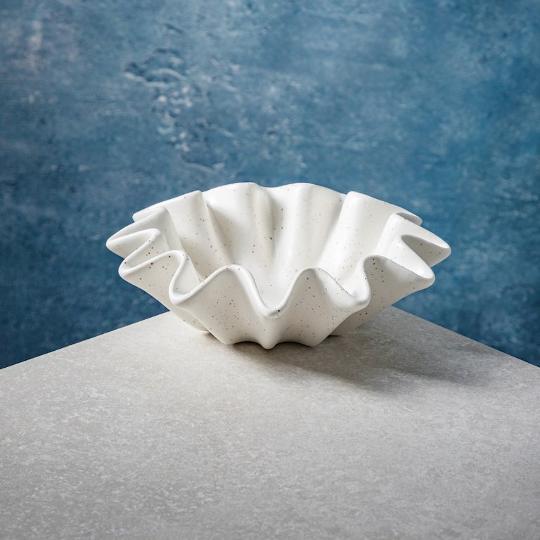 Dekorativna činija MODERN HAMPTONS 19x19x6 240858 - White - HML
