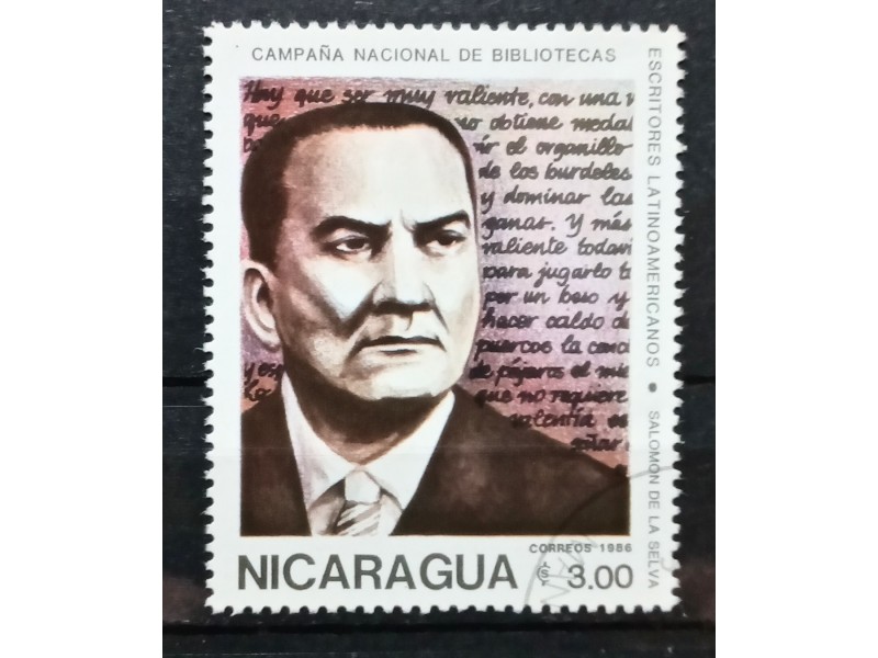NIKARAGVA 1986 - PISAC SALOMON DE LA SERVA