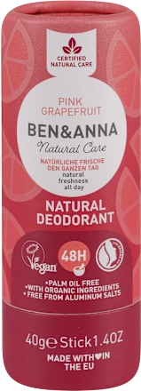 BEN&ANNA
Natural Care dezodorans u stiku - PINK GRAPEFRUIT, 40 g