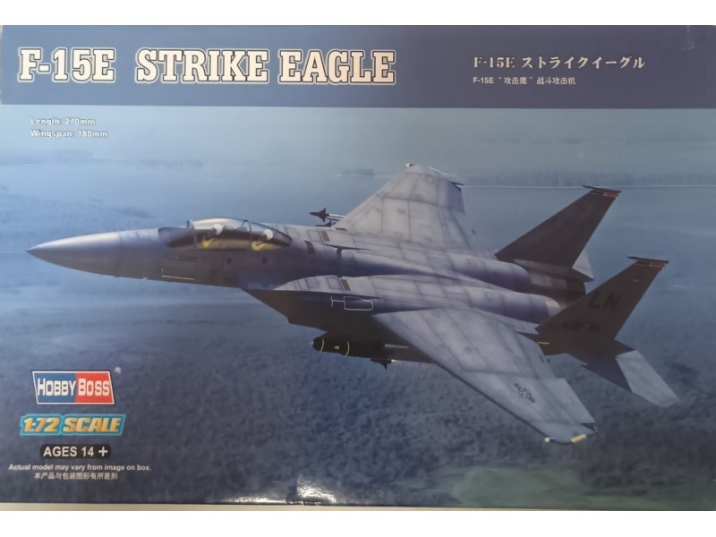 Maketa aviona F-15E Strike Eagle Hobby Boss 1:72