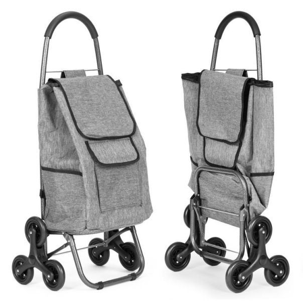 MODERNHOME Shopping kolica sa torbom 33 litara triple wheels siva
