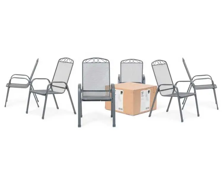 Metalne baštenske stolice Set 6kom.