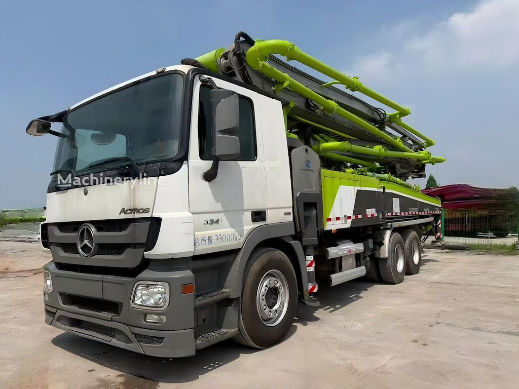 Zoomlion ZLJ5339THB na šasiji Mercedes-Benz 49M on Mercedes Actros 3341 6*4 pumpa za beton