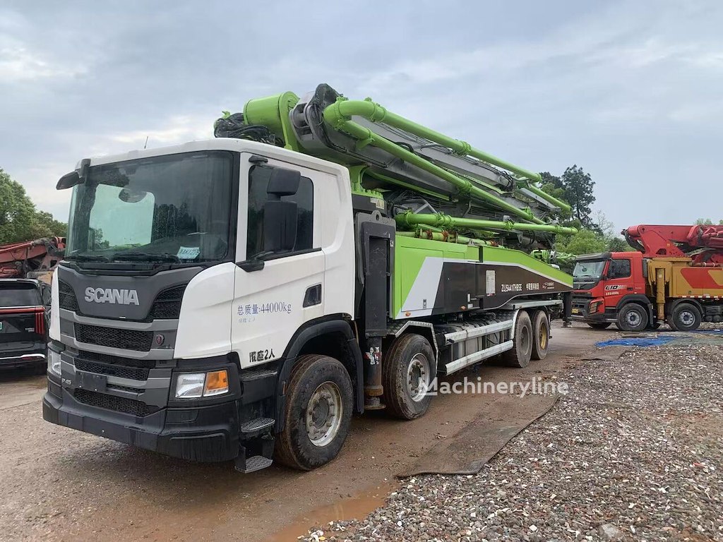 Zoomlion na šasiji Scania 2019 Model 56M on Scania truck pumpa za beton
