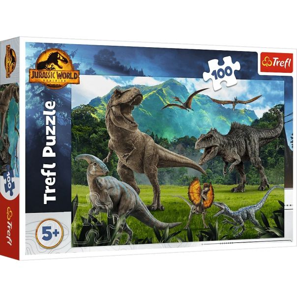 Puzzle 100 jurassic world