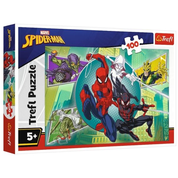 TREFL Puzzle 100 spiderman