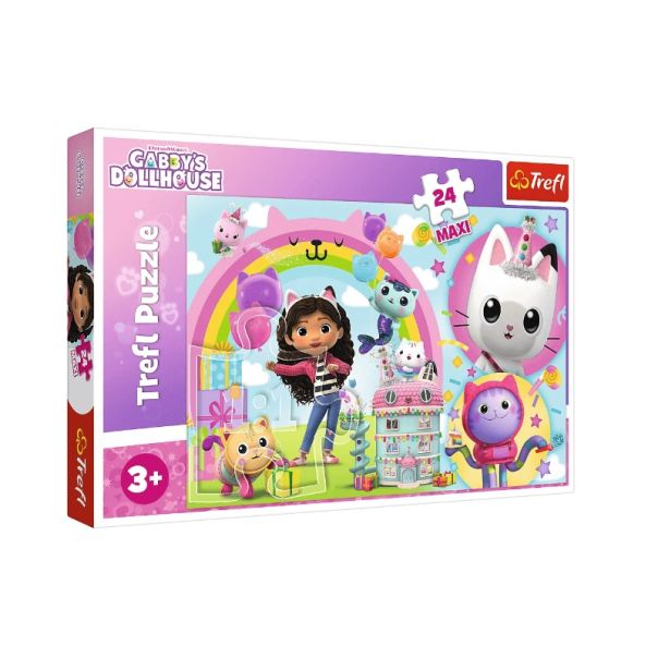 Puzzle 24 maxi gabby’s dollhouse