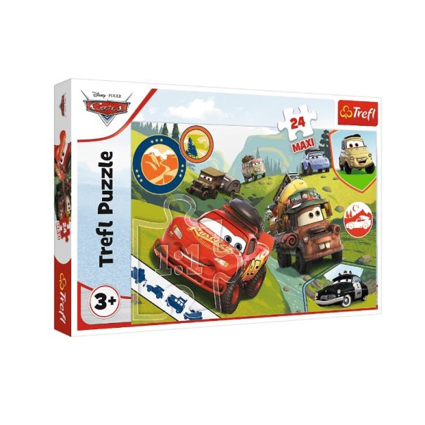Puzzle maxi 24 cars