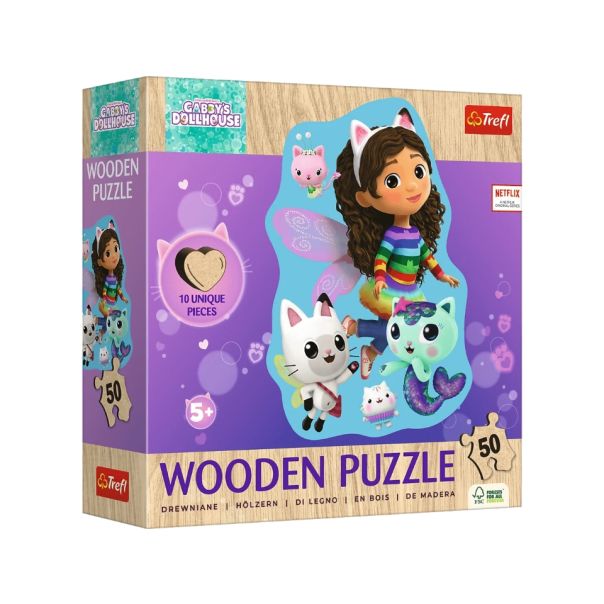 Drvena puzzla 24 dela gabby