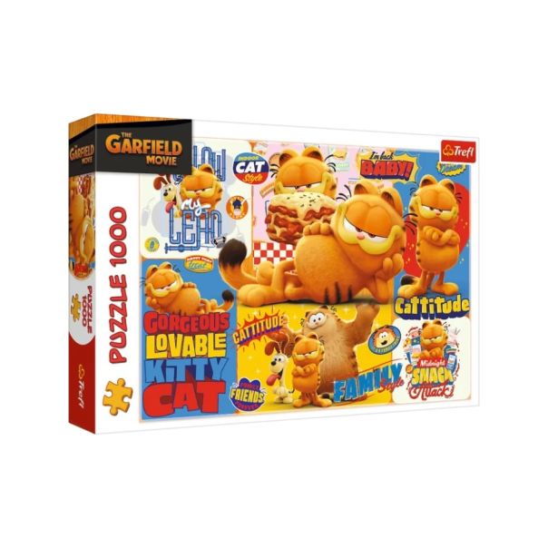 Puzzle 1000 garfild