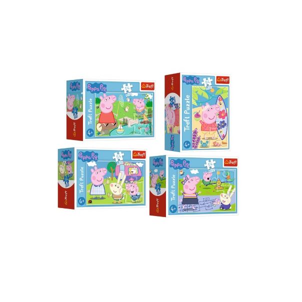 Mini puzzle 54 peppa pig