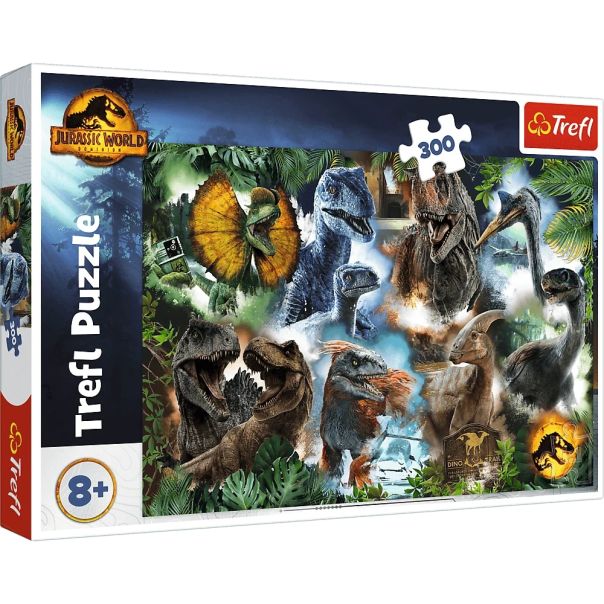 Puzzle 300 dinosaurs