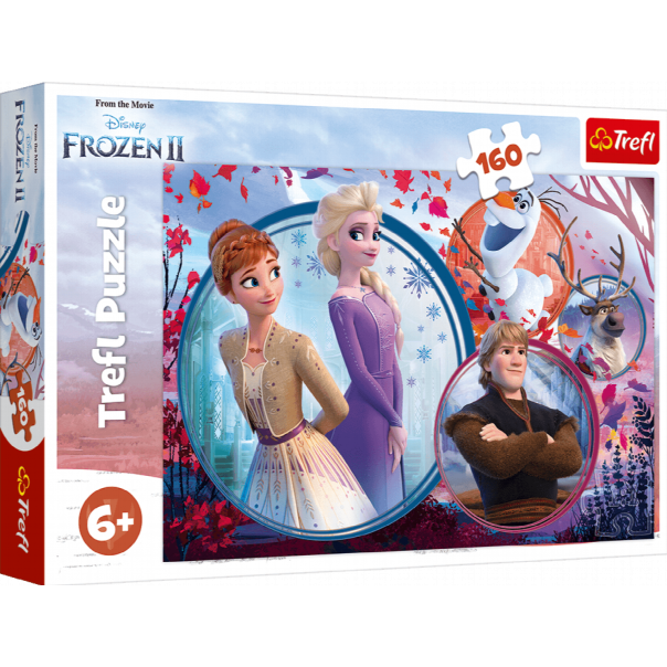 TREFL Puzzle Disney Frozen Ii Elzine i Anine avanture - 160 delova