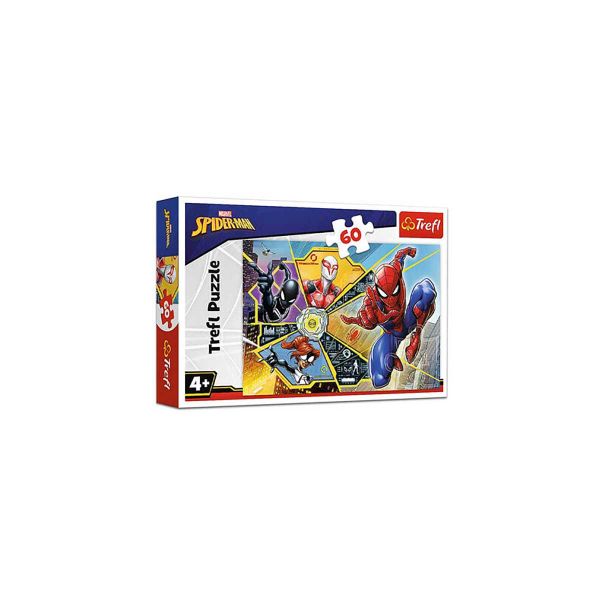 TREFL Puzzle Marvel Spider-Man u akciji - 60 delova
