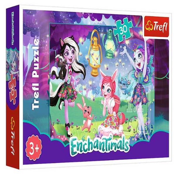 TREFL Puzzle The magical world of Enchantimals -30 delova