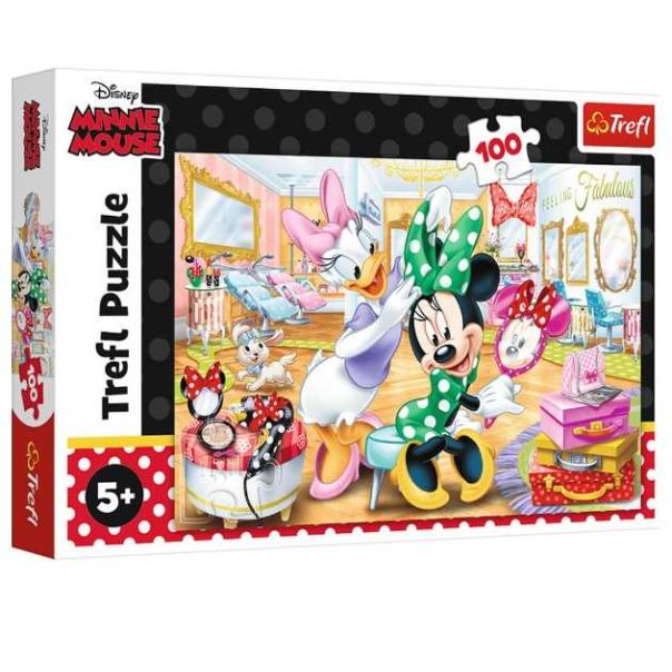 TREFL Puzzle 100 delova Mini u salonu lepote