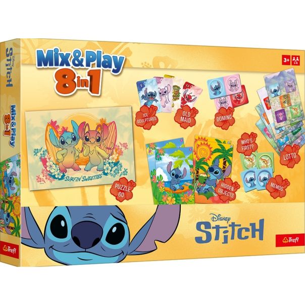 Društvena igra 8u1 lilo&stitch