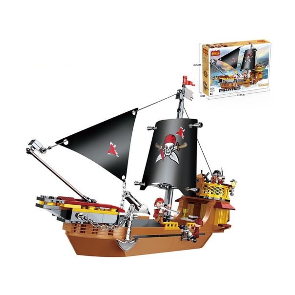 Cogo kocke piratski brod