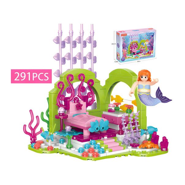 Kocke sirenin krevet