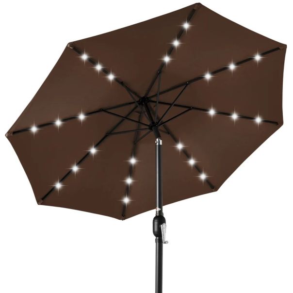 BOLZZ Suncobran sa led osvetljenjem biege