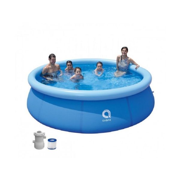 AVENLI Bazen s pumpom 420x84 cm