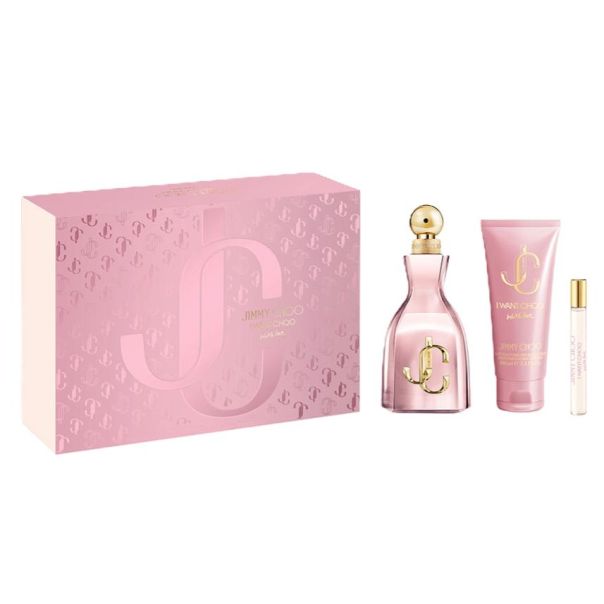 Jimmy Choo I Want Choo With Love Set EDP 100ml + EDP 7.5ml + Body Lotion 100ml