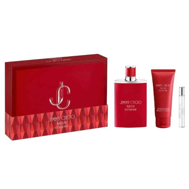 Jimmy Choo Man Extreme Set EDP 100ml + EDP 7.5ml + Shower Gel 100ml