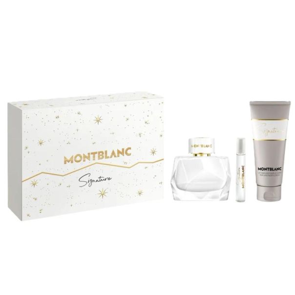 Montblanc Signature Set EDP 90ml + EDP 7.5ml + Body Lotion 100ml
