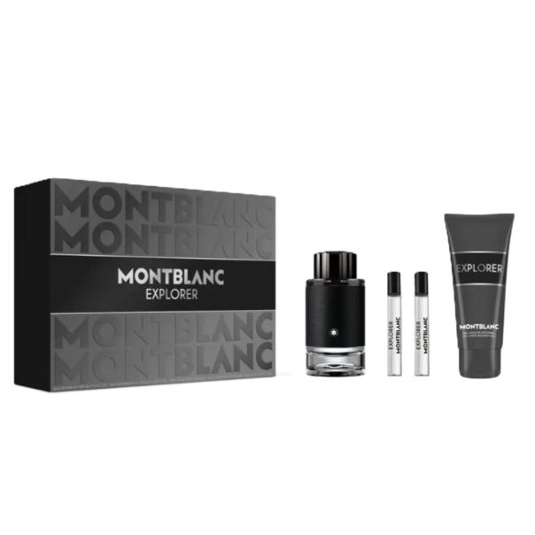 Montblanc Explorer Set EDP 100ml + 2x7.5ml EDP + Shower Gel 100ml